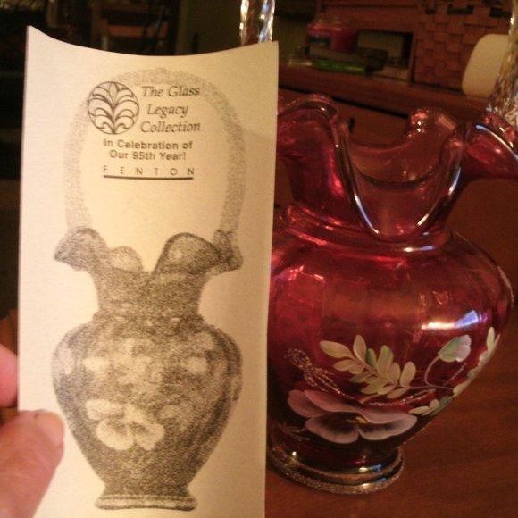 Fenton | Accents | 200 Fenton The Glass Legacy Collection Signed Bill ...